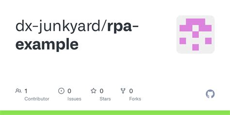 Github Dx Junkyardrpa Example