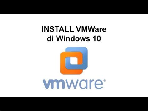 Cara Install VMware Di Windows YouTube