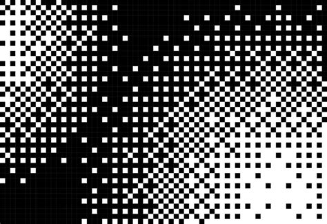 Black And White Gradient Background In Pixel Art Style 23330828 Vector