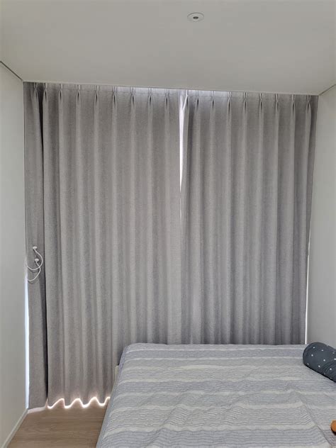 거실 안방 나비주름 암막 차르르 나비주름 커튼 시공~~ 서울특별시 노원구 상계동 비즈프로필