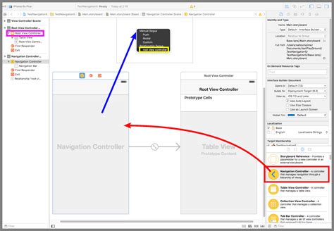 【swift】navigation controllerの使い方。複数画面を階層的に移動する。 swift 2 1、xcode 7 2