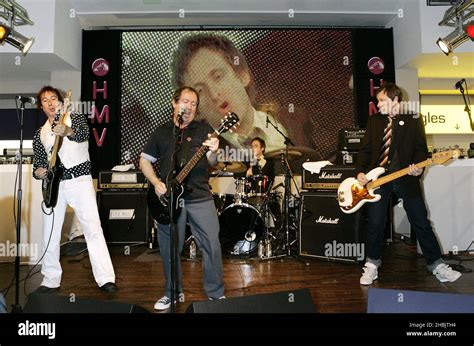 Steve Diggle Pete Shelley Steve Garvey And Danny Farrant Of The