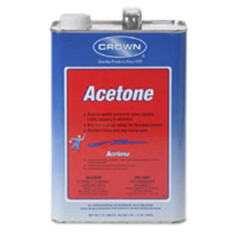 Crown® Acetone 55d Acetone 55gal Drum 357lbs