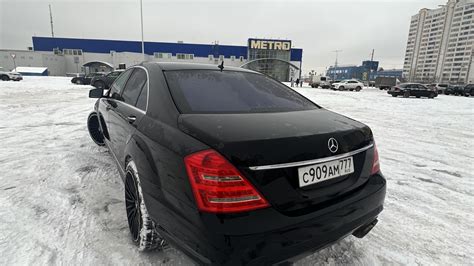 Mercedes Benz S Class W221 5 5 бензиновый 2010 Черный мерен на Drive2