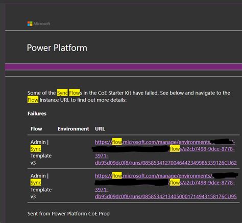 Coe Starter Kit Bug Flows Unable To Find Row Id In Customized Email