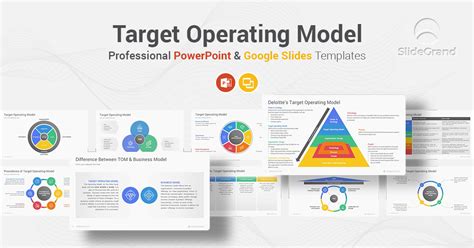 target operating model powerpoint template designs slidegrand