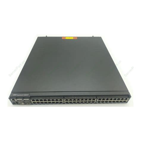 IBM RACKSWITCH G8264T INSTALLATION MANUAL Pdf Download ManualsLib