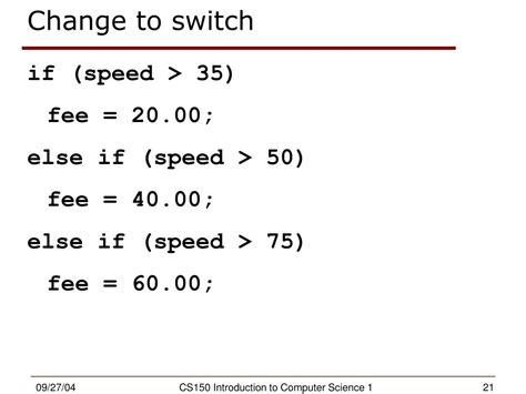 Ppt Switch Statements In C Learn Selection Structures Powerpoint Presentation Id 5877526