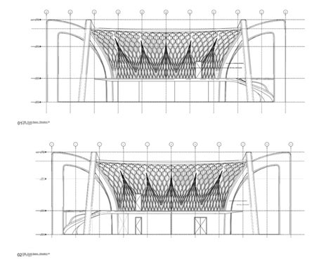 Structural Design Of Zaha Hadids 1000 Museum Revealed In Cad Drawings