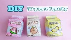 8 Paper Squishy ý Tưởng Giày Stickers Giày Tự Làm