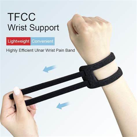 Tfcc Wrist Brace Adjustable Wrist Band Straps For Ulnar Sided Wrist Pa