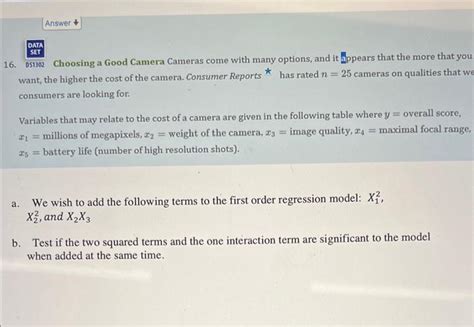 Solved Present The Five Steps To Conduct The Partial F Test Chegg