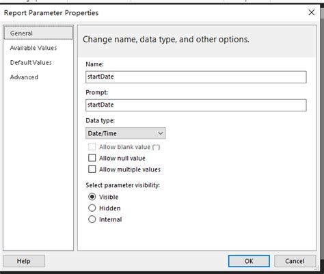 Ssrs Report Report Month Parameter Shows Data Only For Current Year Microsoft Qanda