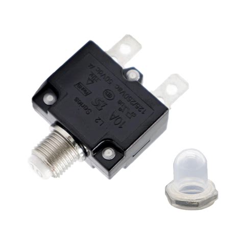 10a Push Button Manual Reset Thermal Circuit Break Vicedeal