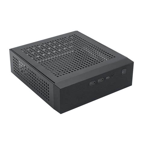 1 Pieces M09 Htpc Host Mini Itx Computer Chassis Dc Power Supply Industrial Control Chassis Home