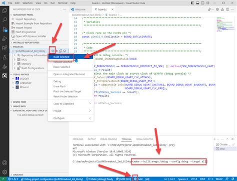 Vs Code Building The Project Mcu On Eclipse