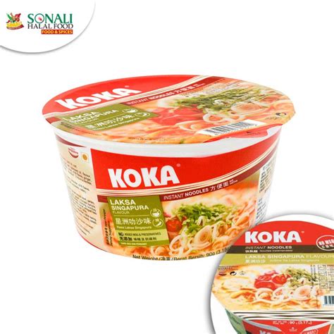Cup Noodles Laksa Koka Sonali Halal Food And Cafe