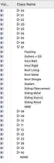 Custom Classes What Is Your System Workflows Vectorworks
