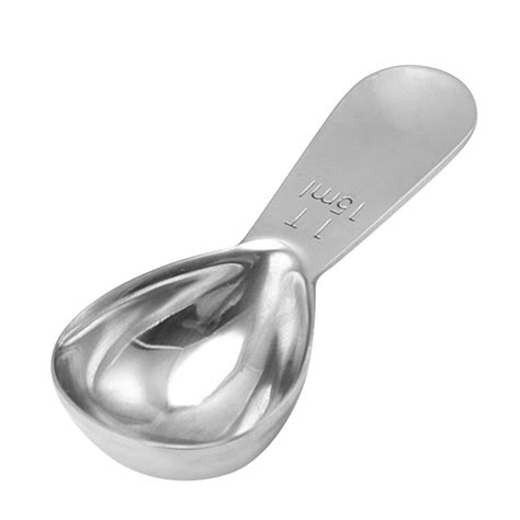 Wendoximz Stainless Steel Measuring Coffee Scoop With Short Handle