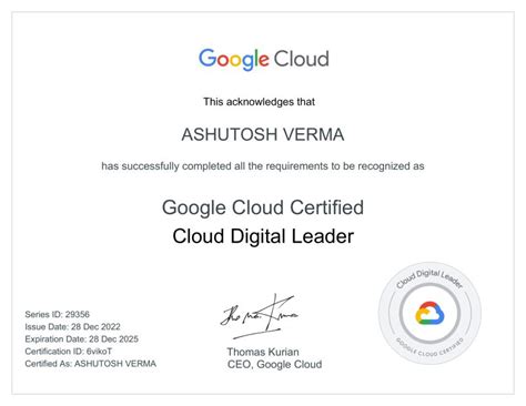 Ashutosh Verma On Linkedin Cloud Leader Digital Business