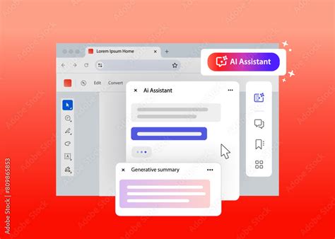 ai assistant in pdf reader generative summary answer from artificial