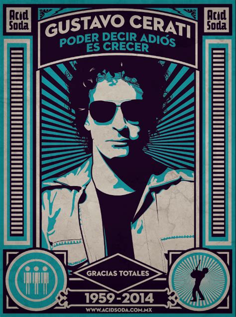 Cerati Posters Rock Argentino Rock Latino Bandas Argentinas