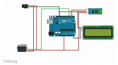 bluetooth app controlled smart door using arduino smartthings