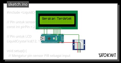 Pir Wokwi Esp32 Stm32 Arduino Simulator