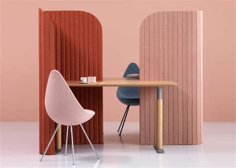 Note Design Creates Office Divider For People Working On The Go