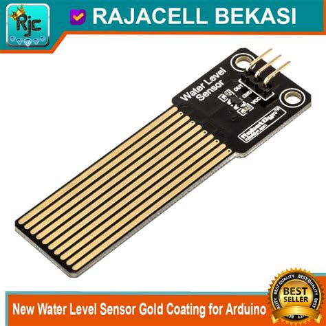 Jual New Water Level Sensor Gold Coating For Arduino Sensor Ketinggian Air Shopee Indonesia