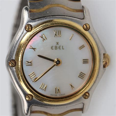 Ebel Classic Wave 18kt Gold Bracelet Watch Property Room