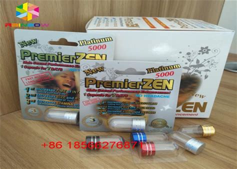 Sex Pill Blister Card Packaging 3d Display Box Capsule Paper Box With