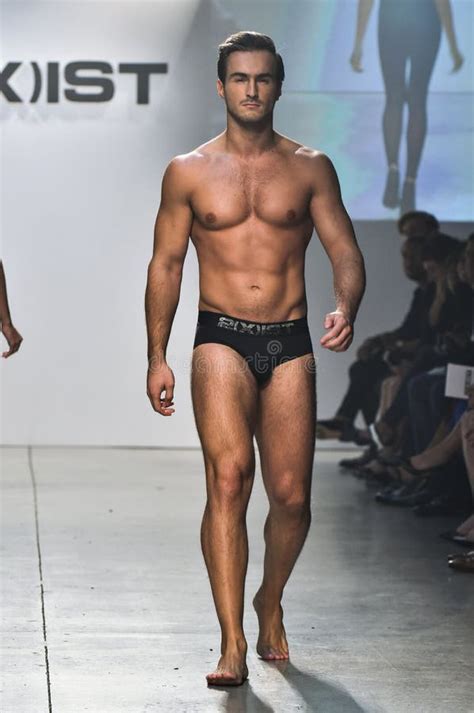 Model Walks The Runway During X IST Men S Spring Summer Runway Show Editorial Photo