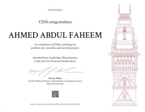 cs50 computerscience edx harvarduniversity learningmilestone