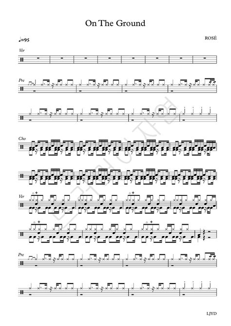 RosÉ 로제 On The Ground Sheet By 드러머이자연