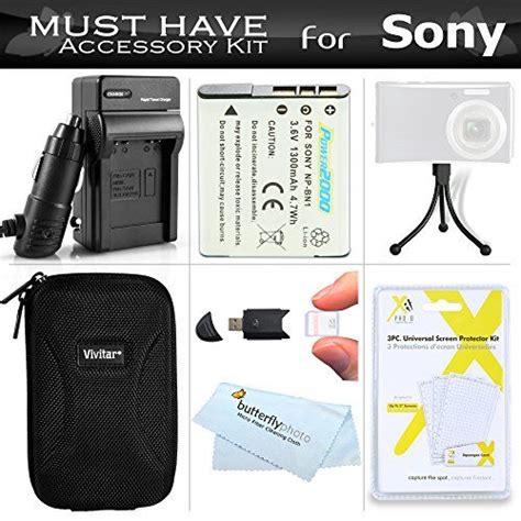 Must Have Accessory Kit For Sony Cybershot Dscw800 W800b W800s Dscw830