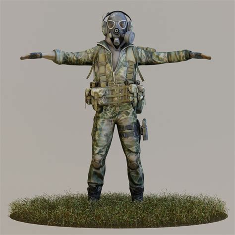 Soldier 3d Model 69 Max Ma Fbx Obj Free3d