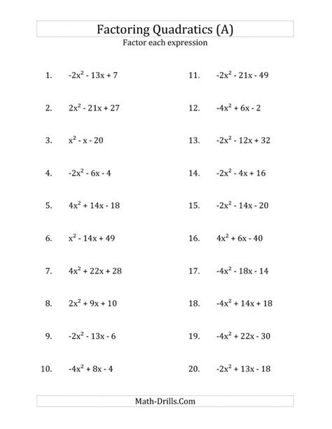 8th Grade Pre Algebra Worksheets Printable Printable Worksheets