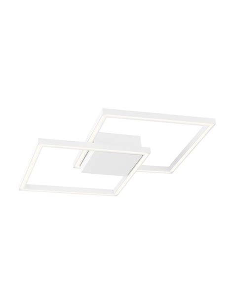 Nova Luce Ceiling Bilbao White Aluminium And Acrylic