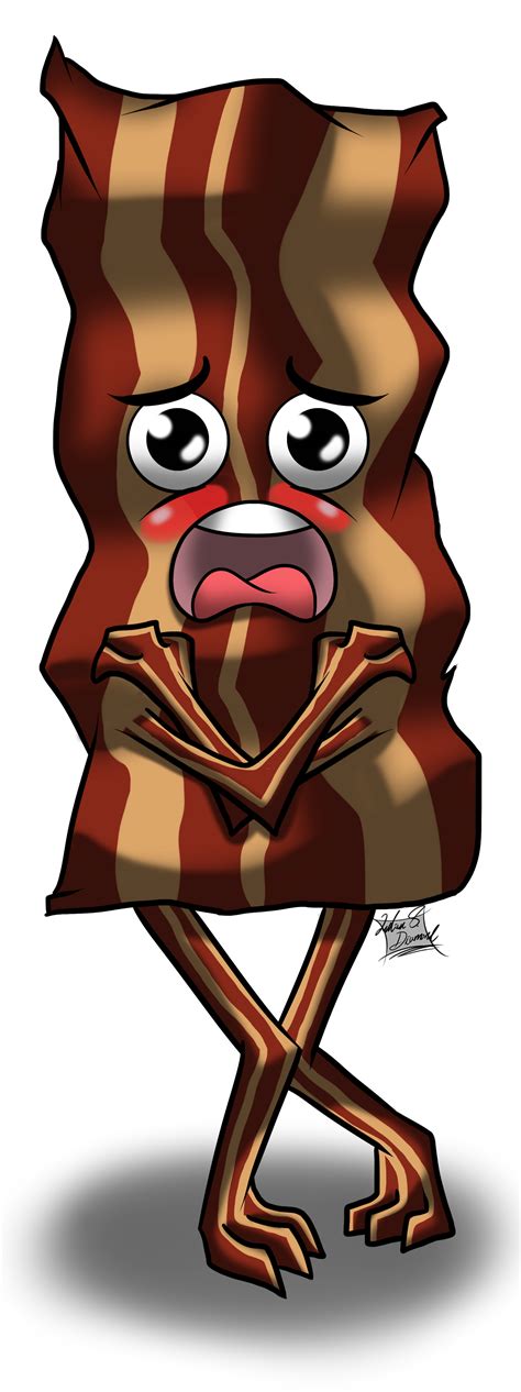 Naked Bacon By Azure Arts On DeviantArt