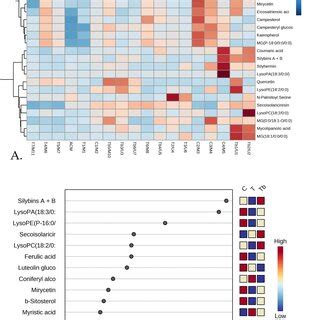 A The Heatmap Showing The Clusters Of The Three Groups Of Samples C Download Scientific