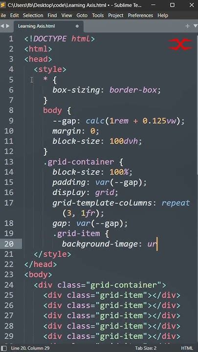 Grid Background Html Css Youtube