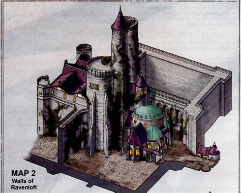 Castle Ravenloft Maps Overview By Code0end On Deviantart