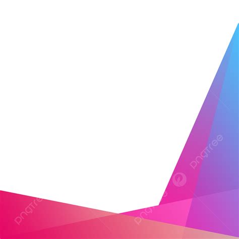 Triangle Border Vector Png Images Colorful Triangle Border Triangle Colorful Border Png
