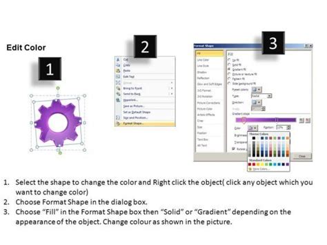 PowerPoint Themes Sales Gears Process Ppt Templates