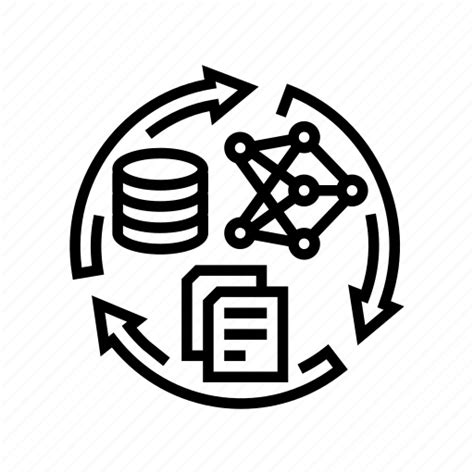 Training Data Machine Learning Algorithm Model Unsupervised Icon Download On Iconfinder