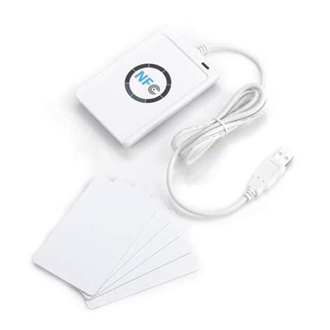 Nfc Rfid считыватель Acr122u Бесконтактный считыватель Ic карт Устройство записи смарт карт Ключ