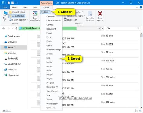 Search In File Explorer In Windows 10 Tutorials