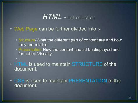 html css intro sanskar saurabh pptx