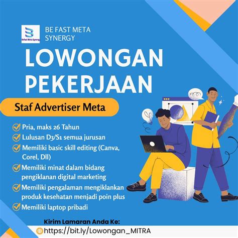 Lowongan Kerja Staff Advertiser Meta Di Befast Meta Sinergy Lokerjogja Id